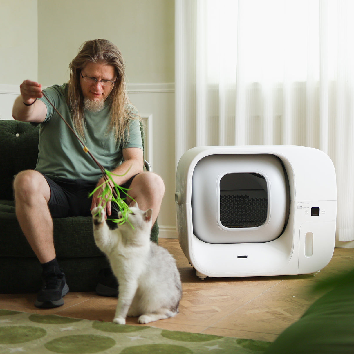 Furbulous Box Self-cleaning and Packing Cat Litter Box